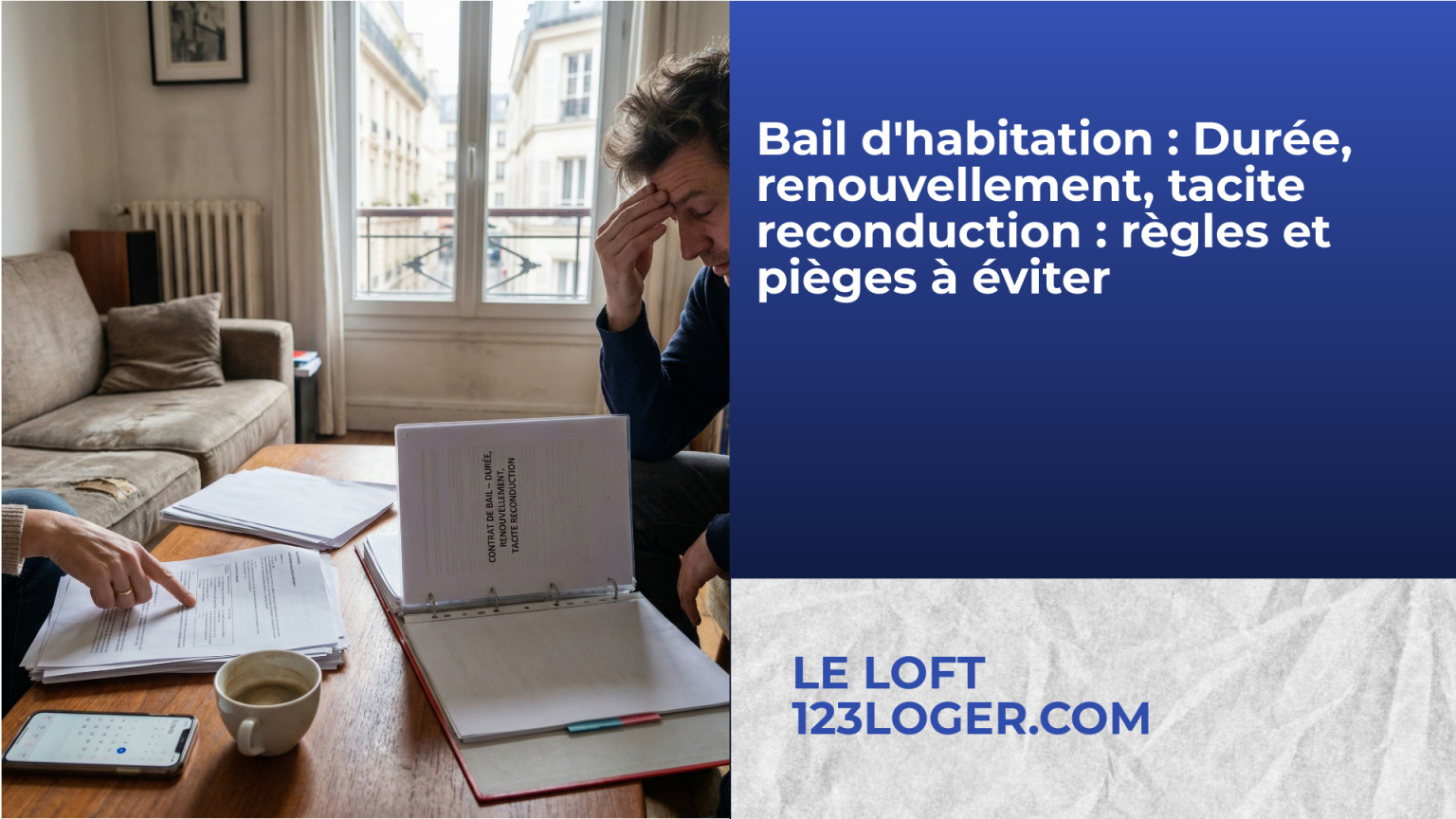 Bail d’habitation : durée, renouvellement et tacite reconduction ...